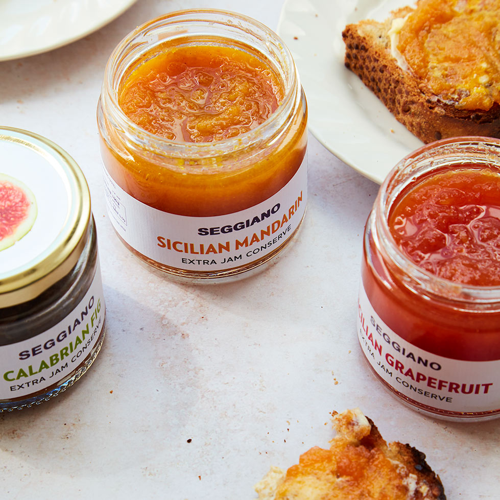Mandarin Jam Conserve | Vegan Spread & Vegan Jam | Seggiano